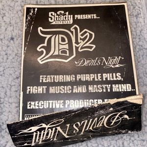 Eminem | Media | D2 Devils Night Store Display Used | Poshmark